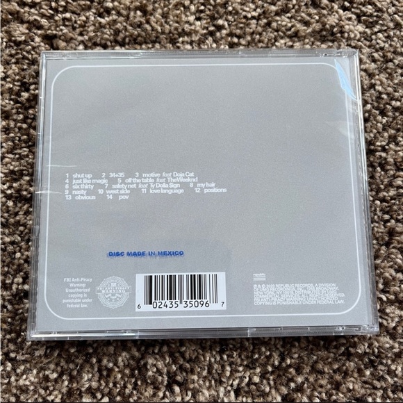 Ariana Grande | Accessories | New Ariana Grande Positions Cd | Poshmark